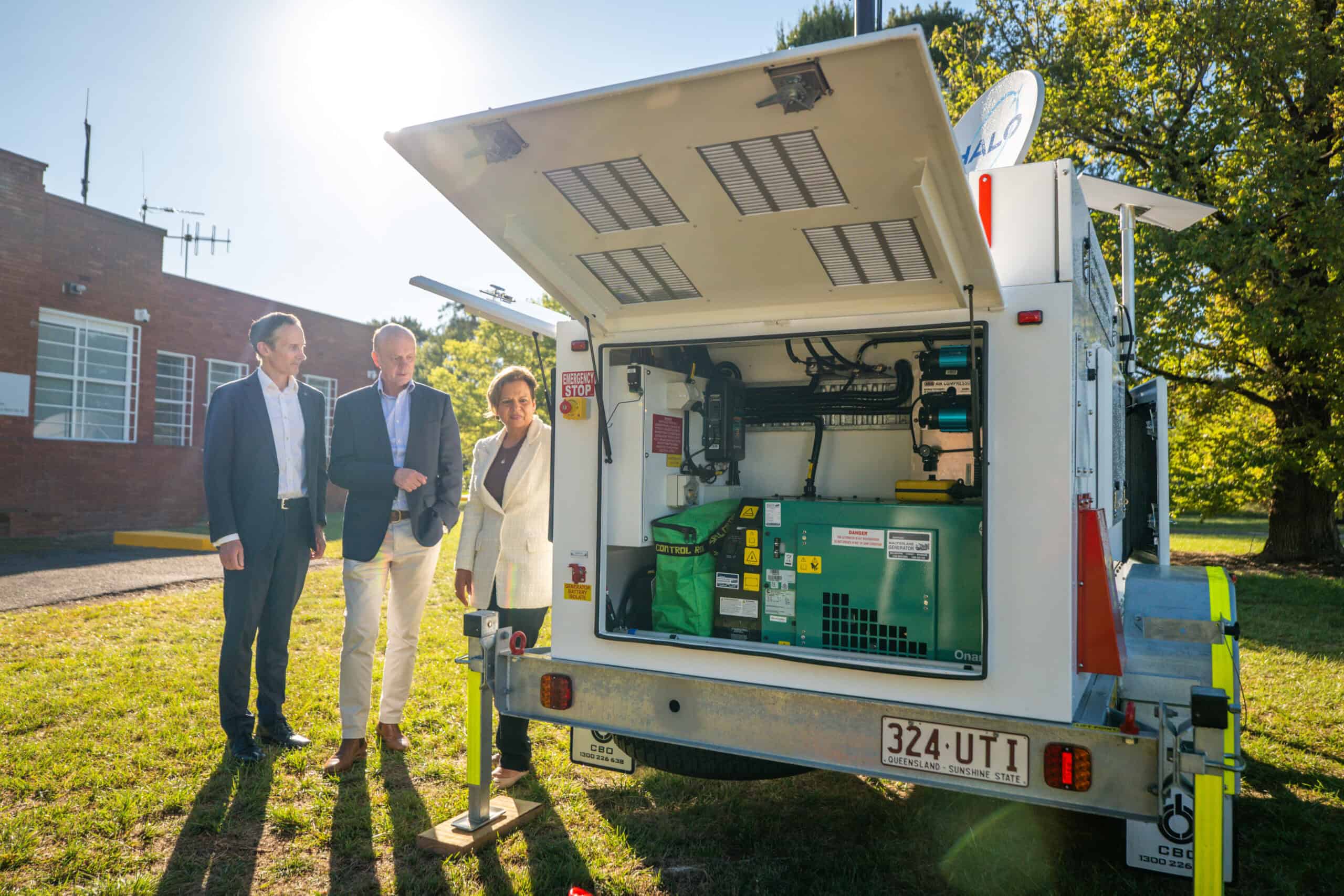Mobile broadcasting assets to backup local radio during natural ...